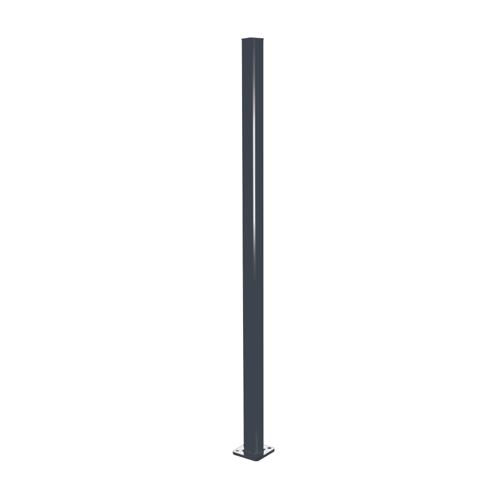 Durable Aluminium 50x50 Posts with Base Plate - Ideal for Deck ...