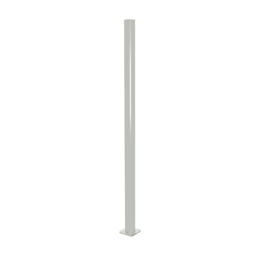 Durable Aluminium 50x50 Posts with Base Plate - Ideal for Deck ...