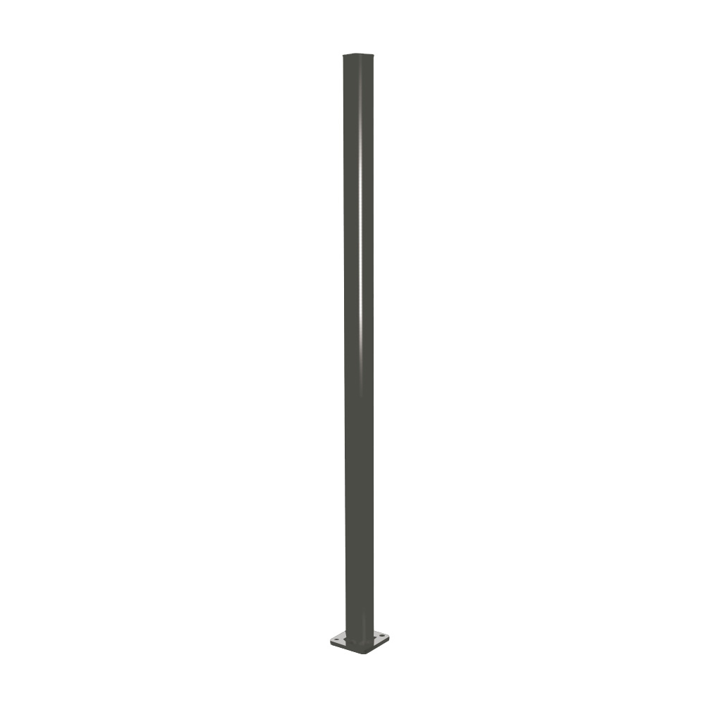Durable Aluminium 50x50 Posts with Base Plate - Ideal for Deck ...